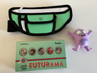 2024 SDCC Hulu Animayhem 2D Fanny Pack, Futurama Pin Set, & Stress ...