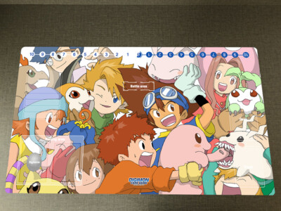 DTCG Duel Playmat Digimon Anime Lovely Trading Card Game Mat With Card ...