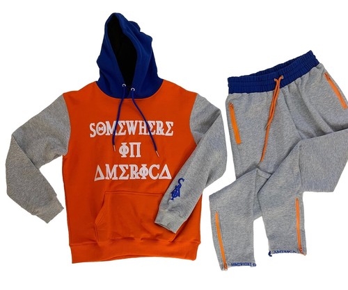 SIA Collective Hoodie Sweatpants Mens XL Somewhere In America Greek ...