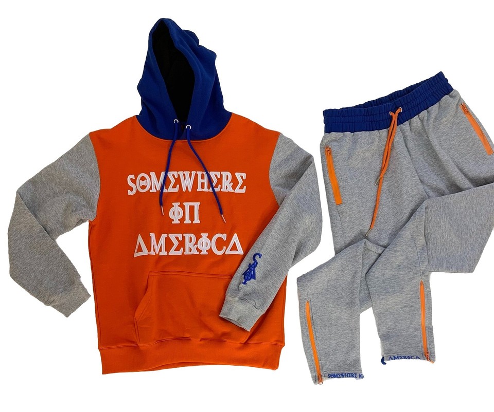 SIA Collective Hoodie Sweatpants Mens XL Somewhere In America Greek ...