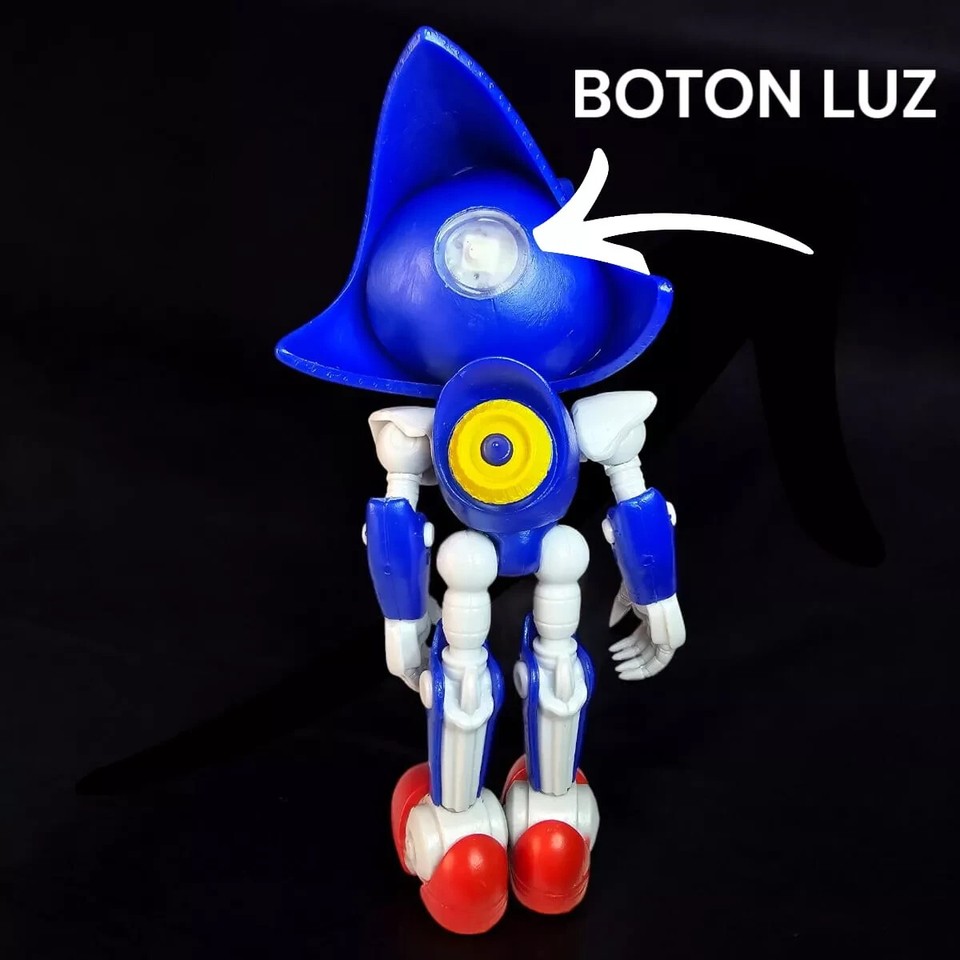 horror ROBOT METAL SONIC action figure oversized 10" SHIN TAPES .EXE ⚡⚡ ...