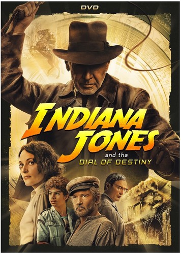 Indiana Jones And The Dial Of Destiny (DVD) Harrison Ford James Mangold ...