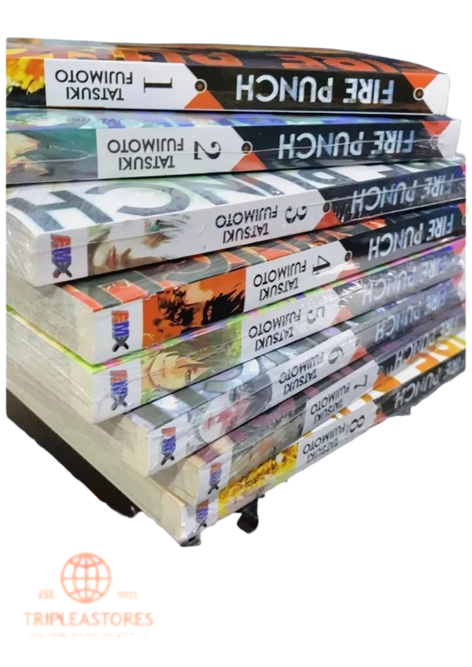 FIRE PUNCH Manga English Comic Book Set Volume 1-8 by Tatsuki Fujimoto ...