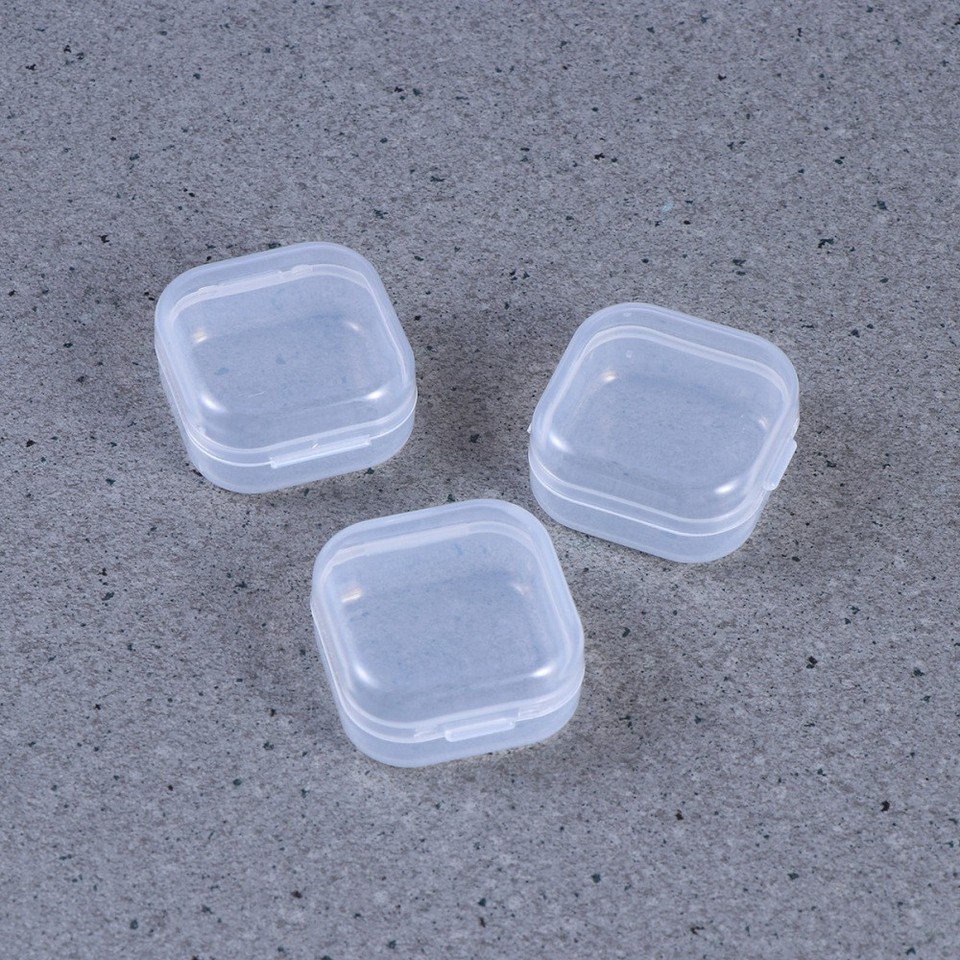 24 Pcs Small Plastic Box Mini Rectangular Storage Containers ...