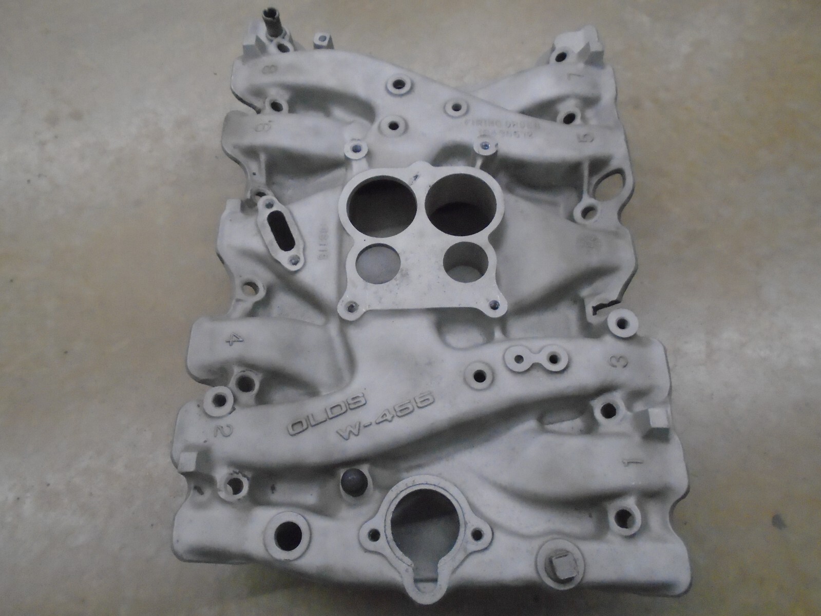1970 Oldsmobile W30 455 Aluminum Intake Manifold 406115 | Genuine OEM