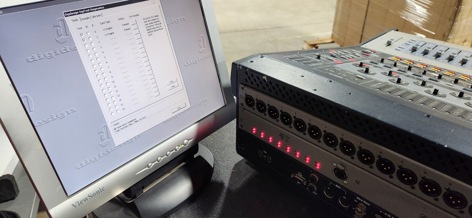 Avid Digidesign SC48 AT16 A-Net Output Card ***TESTED*** PN/ 9100-57849 ...