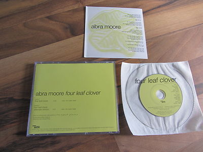 ABRA MOORE Four Leaf Clover 1997 USA promo collectors CD single | eBay