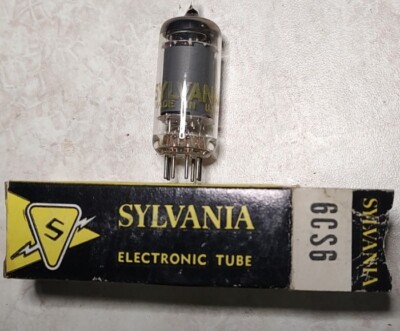 SYLVANIA 6CS6 VACUUM TUBE NOS USA | eBay