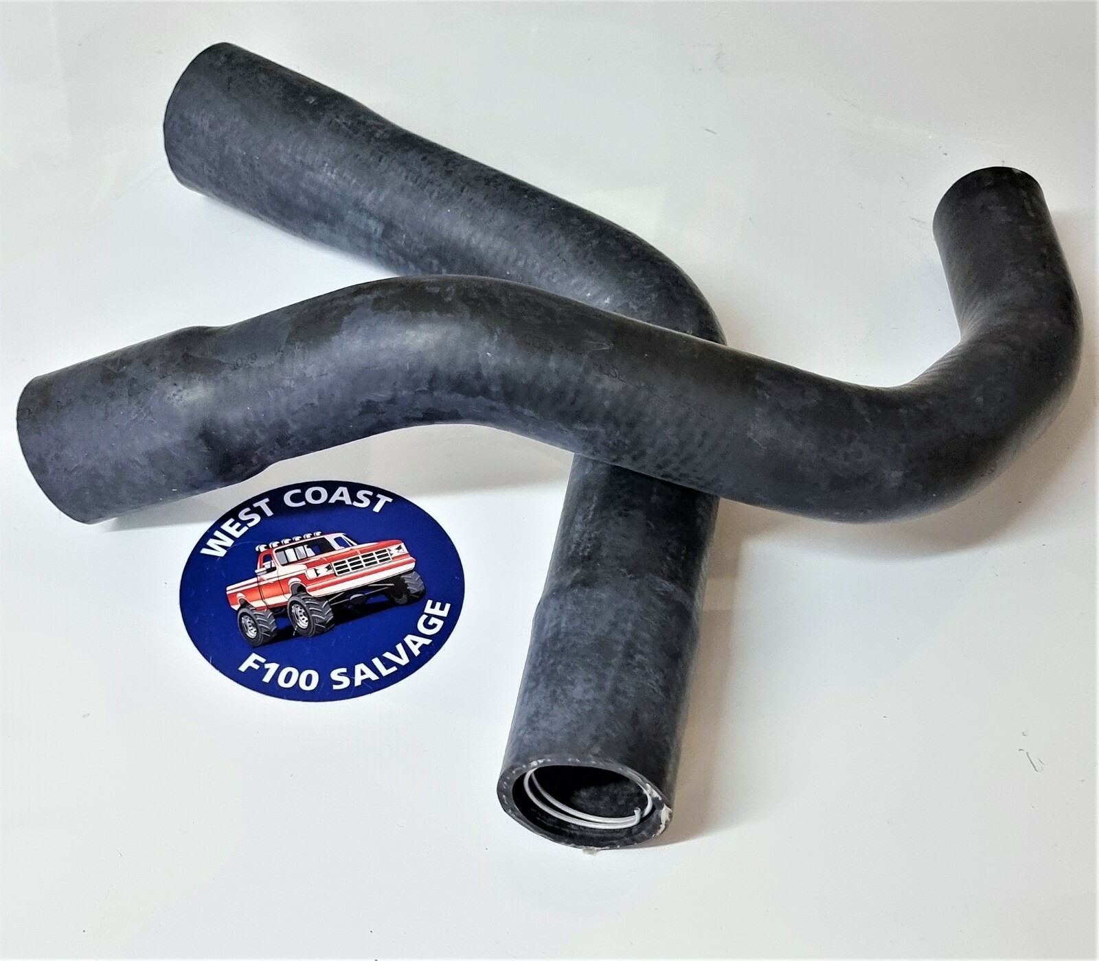 FORD F100 RADIATOR HOSE TOP + BOTTOM V8 CLEVELAND STR. UP 67-80 f100 ...