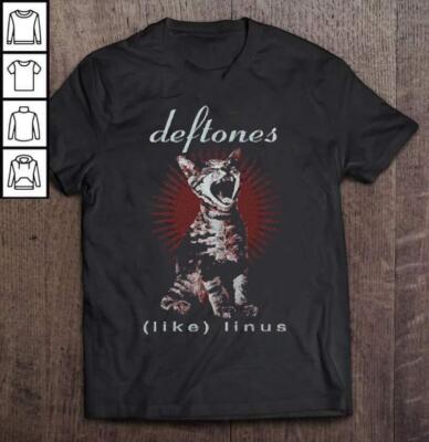 Retro Deftones Like Linus Album T-Shirt Country Music Black S-5XL Shirt ...