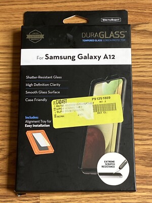 DuraGlass Tempered Glass Screen Protector Samsung Galaxy A12 | eBay