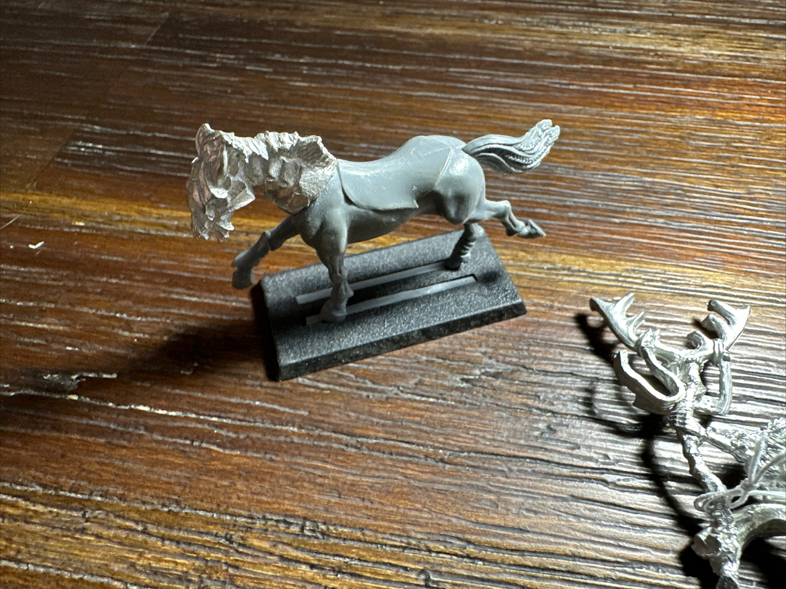 GW Warhammer Wood Elf Mage Sorcerer Mounted Elves Metal OOP Glade Rider ...