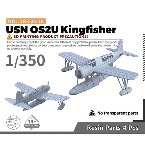 Yao's Studio LYR350218 1/350 Military Model Kit USN OS2U Kingfisher | eBay