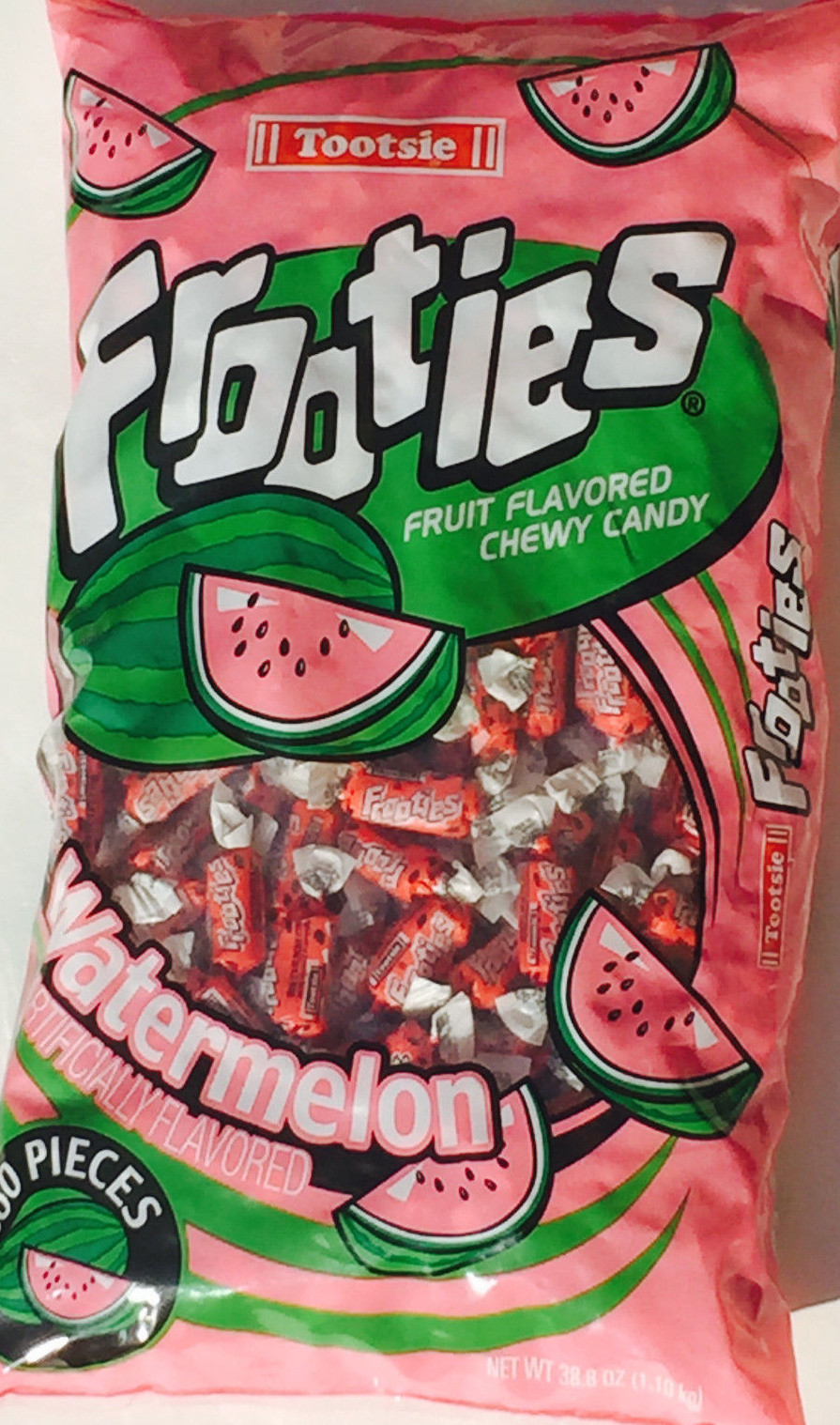 Frooties Watermelon Fruit Flavored Chewy Candy 9.6 Pounds Bulk FREE ...