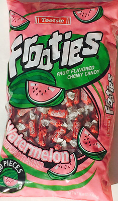 Frooties Watermelon Fruit Flavored Chewy Candy 9.6 Pounds Bulk FREE ...