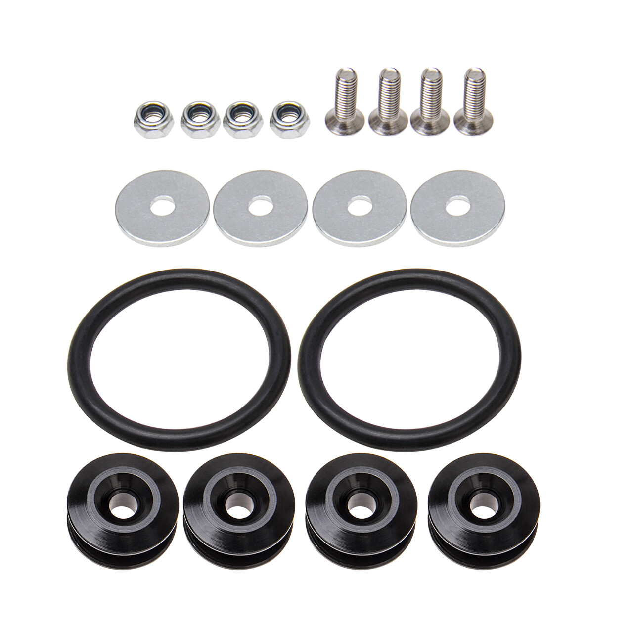 JDM Bumper Quick Release Holders Front Rear Fastener Trunk Fender Clip ...