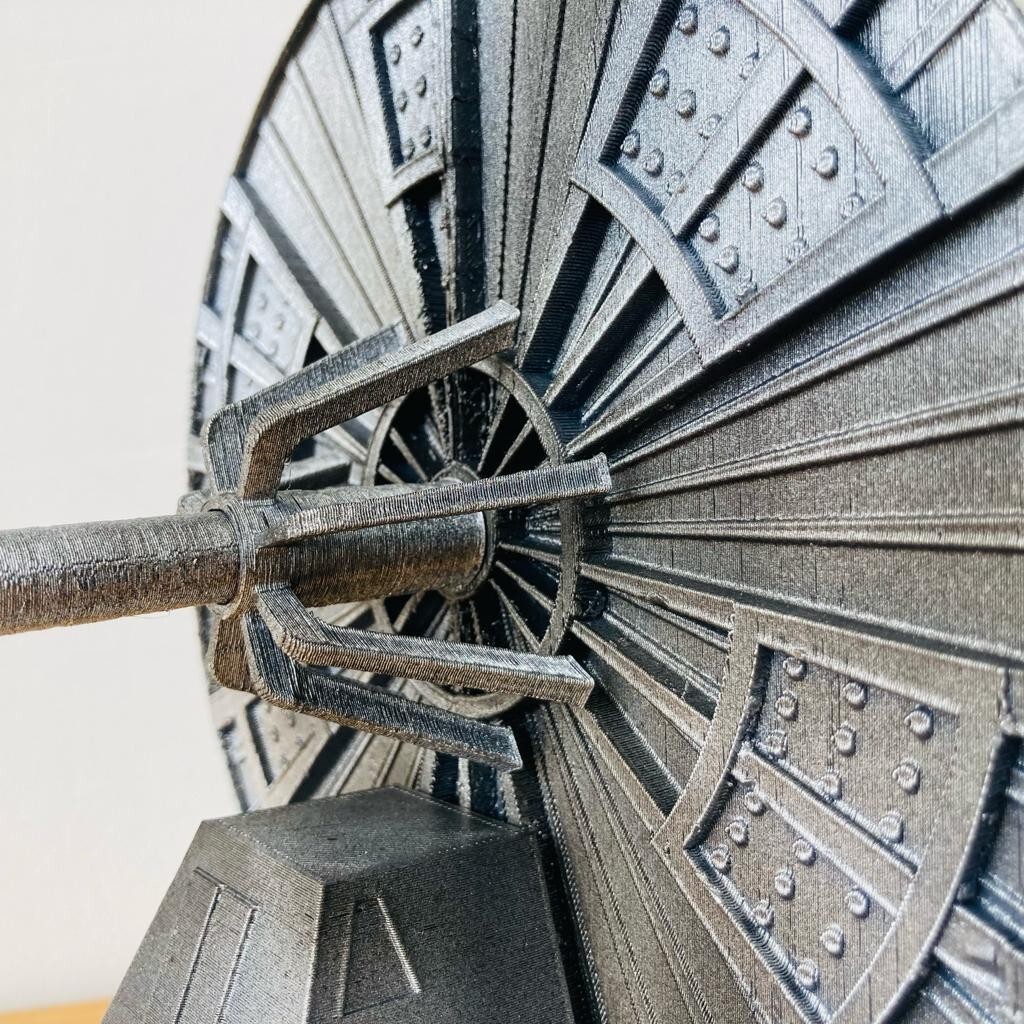 1.4 FD P-Tower Hoth Radar Laser Cannon for 6 IN (1:12) Figure Diorama ...