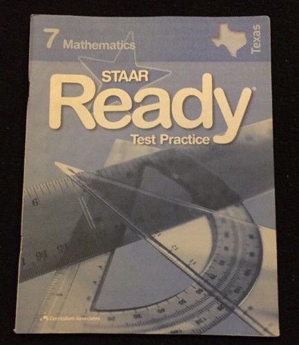 STAAR Ready Test Practice Texas Edition Mathematics Workbook Grade 7 | eBay