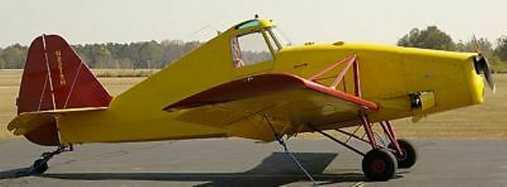 A-9-A Call Air IMCO Agricultural A9 Airplane Desk Wood Model Small New ...