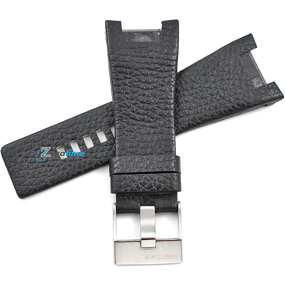 New Original DIESEL Replacement Watch Strap DZ1215 BLACK Genuine ...