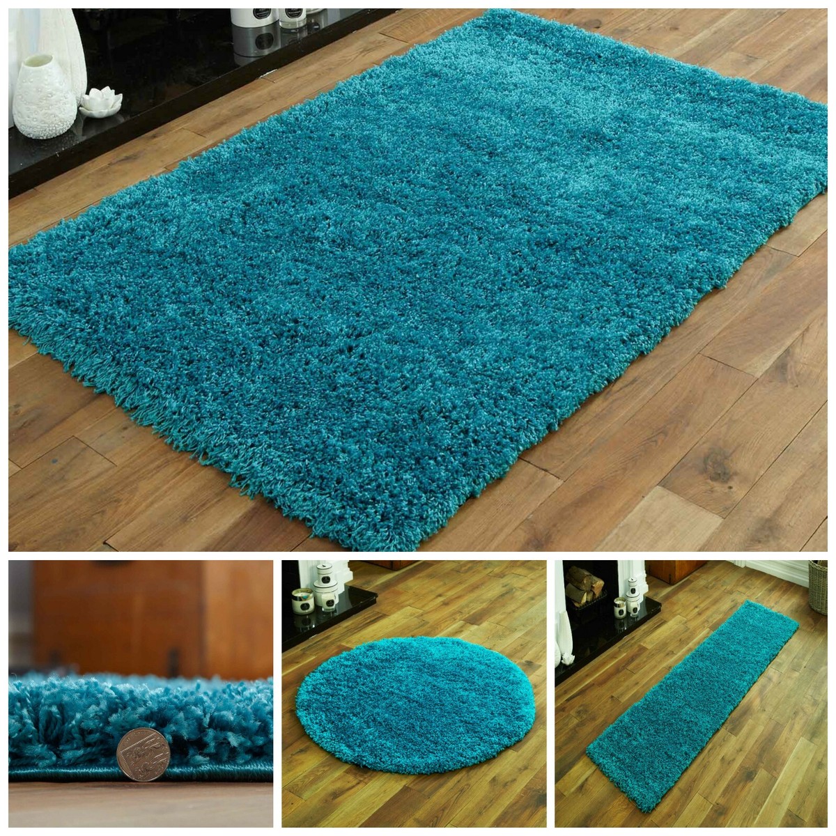 Turquoise Shag Carpet