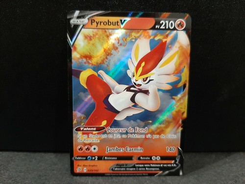 Carte Pyrobut V 035/192 - EB02 Pokémon Epée Boublier Clash Des Rebelles ...