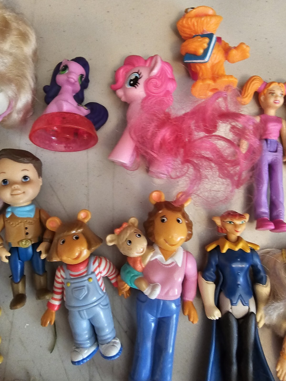 Large Lot Of 48 Vtg New Dolls Barbie Polly Pocket Bratz Arthur Fisher ...
