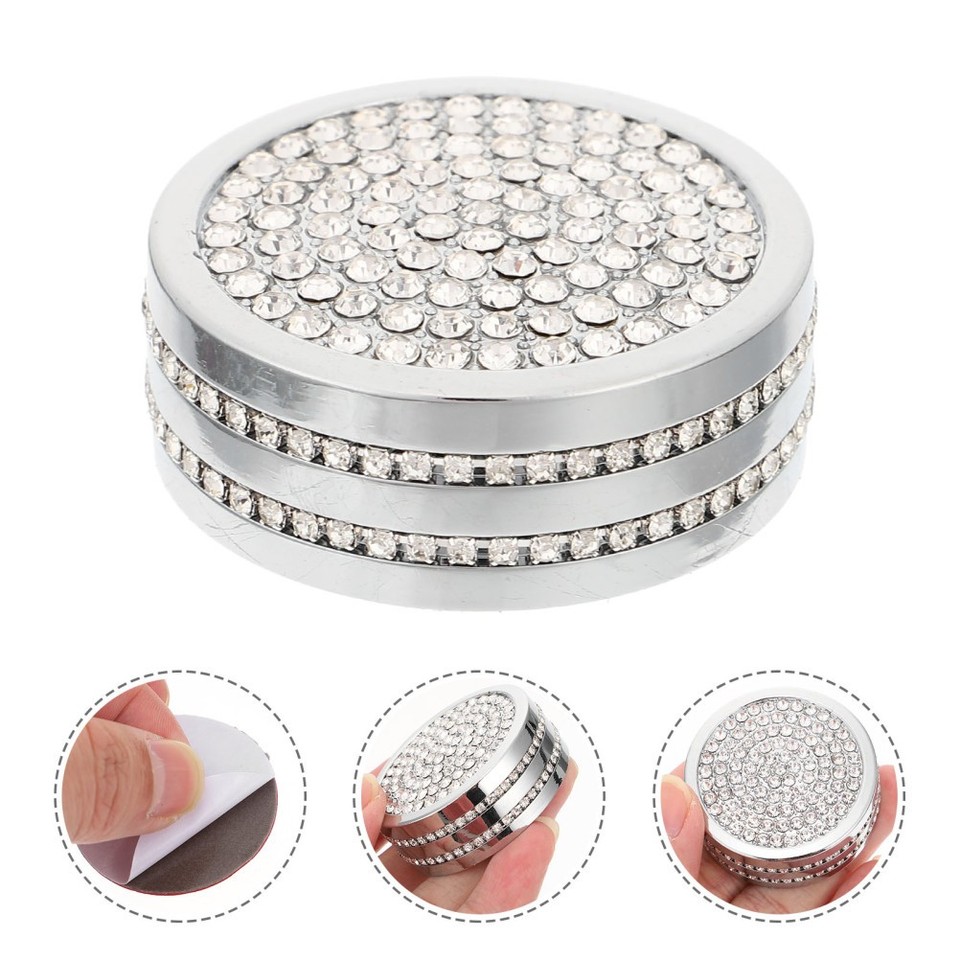 Car Stop Button Sticker Knob Shiny Crystal Rhinestone Cover | eBay ...