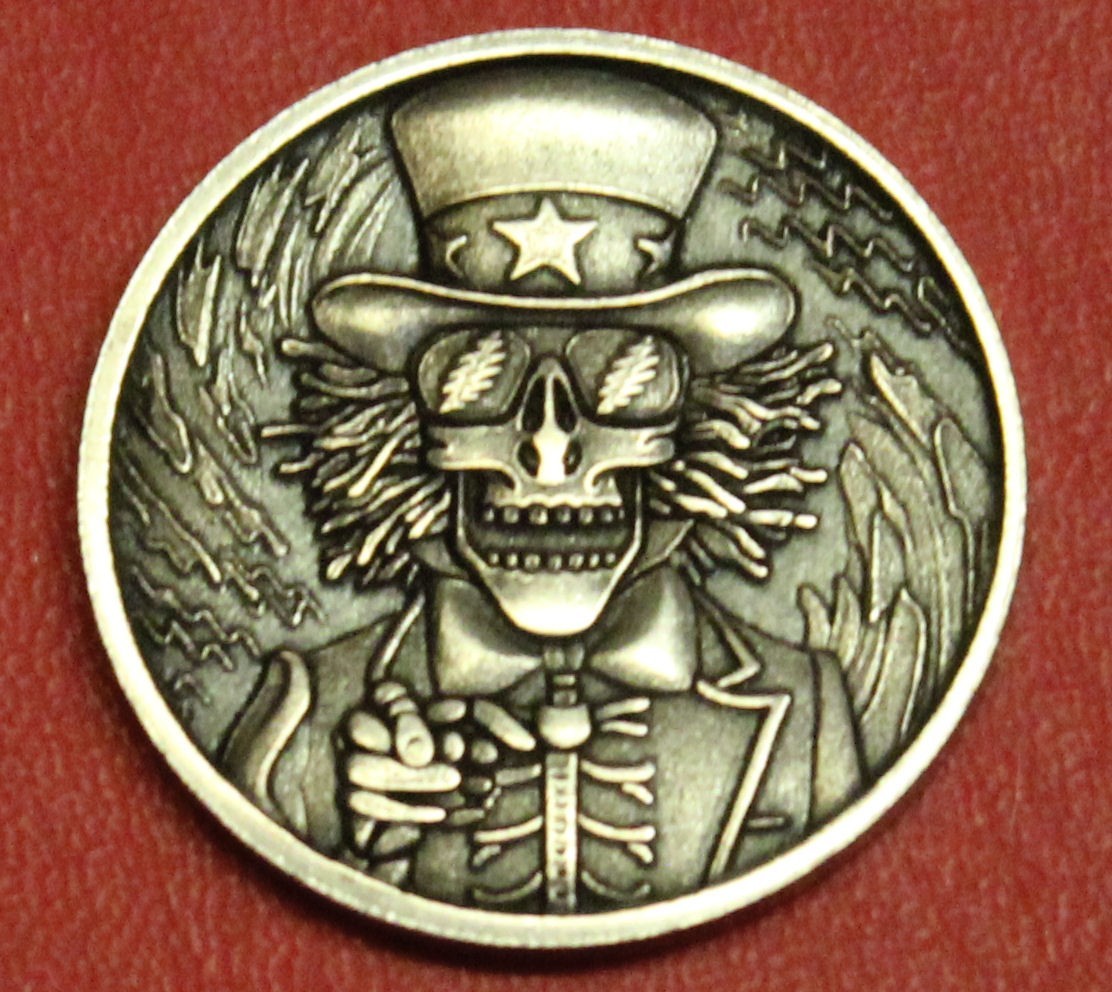 HOBO Nickel Grateful Dead Uncle Sam Made from a Real US Nickel | eBay