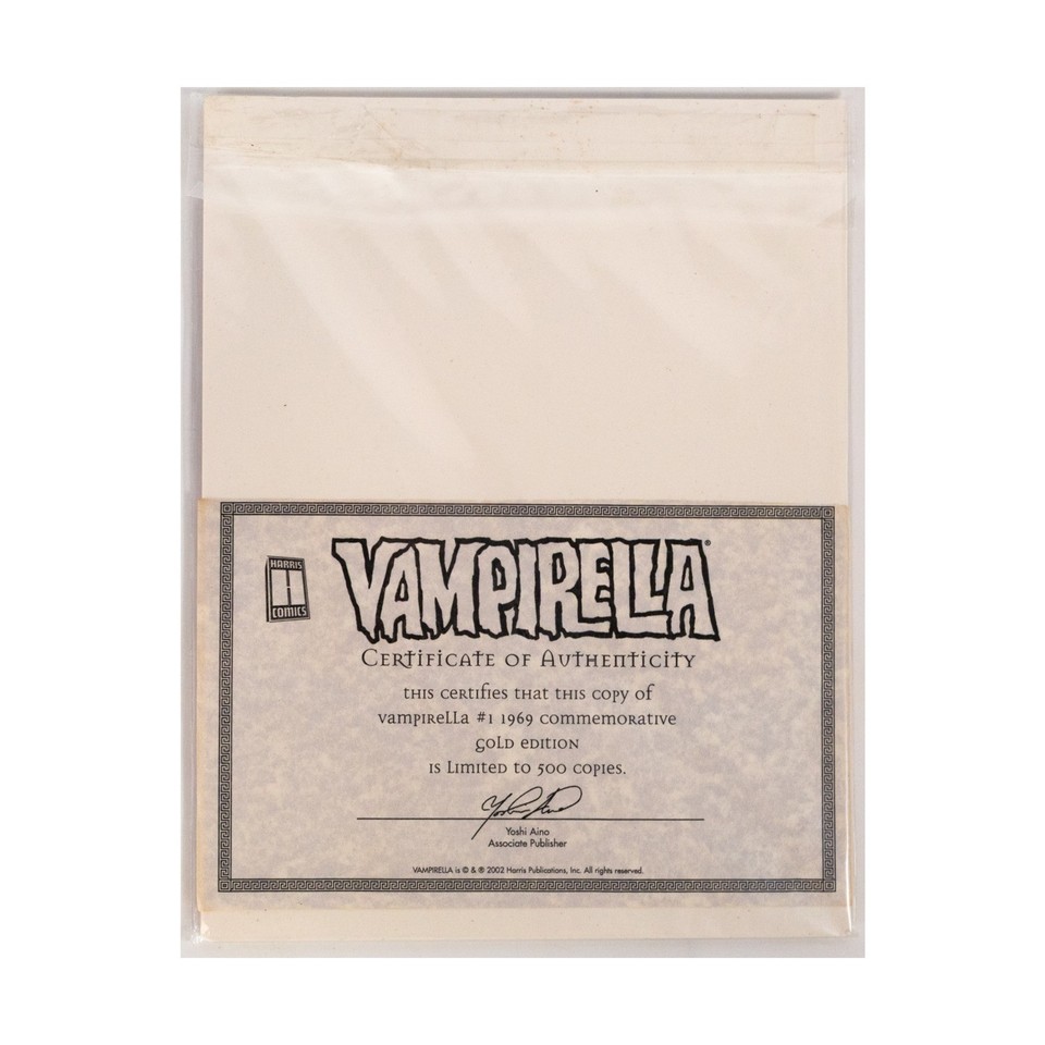 Harris Pub Vampirella C Vampirella 1st Series #1 (Commemorative Gold ...