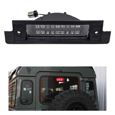 LAND ROVER DEFENDER 90 / 110 2002-2016 REAR LED HIGH BRAKE LIGHT CLEAR ...