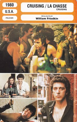 Fiche Cinéma - WILLIAM FRIEDKIN - CRUISING / LA CHASSE - 1980 | eBay