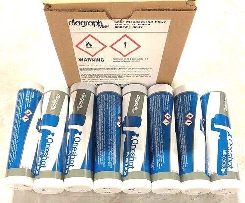 Diagraph MSP OneShot White Ink Cartridge GS-3 125ml 2700872 | eBay