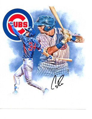 Cole Roederer Chicago Cubs prospect autographed signed 8x10 baseball ...