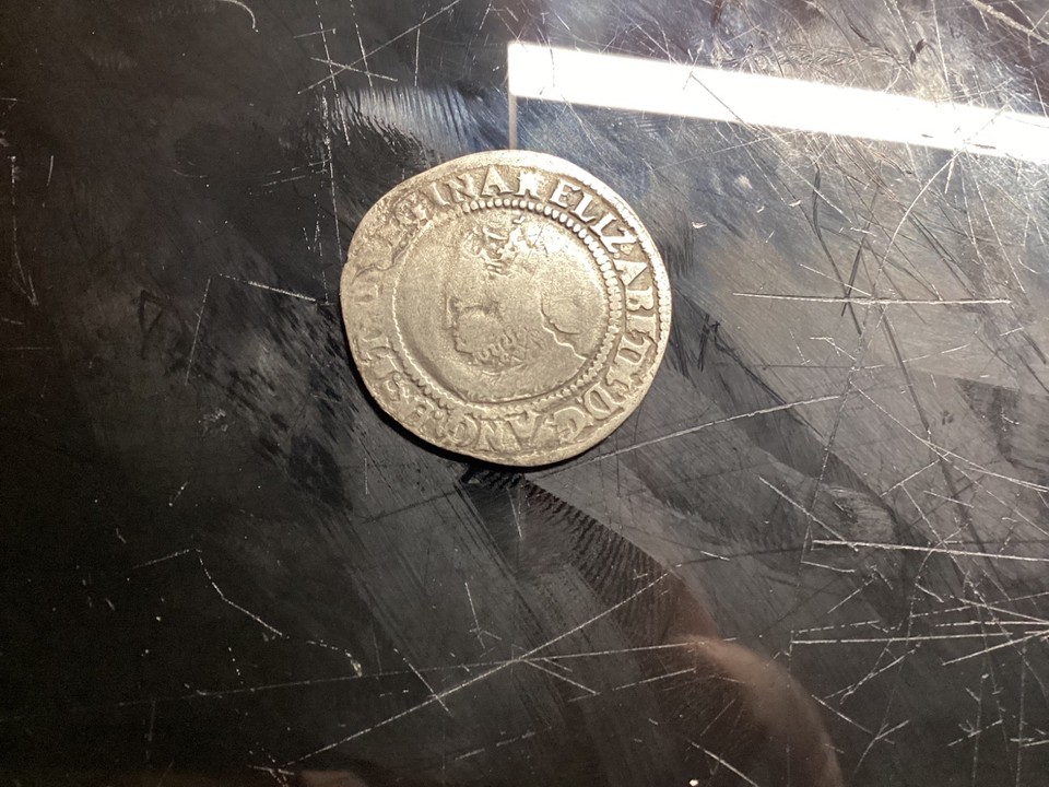 Q Elizabeth I Sixpence 1571 Silver Coin!… | eBay UK