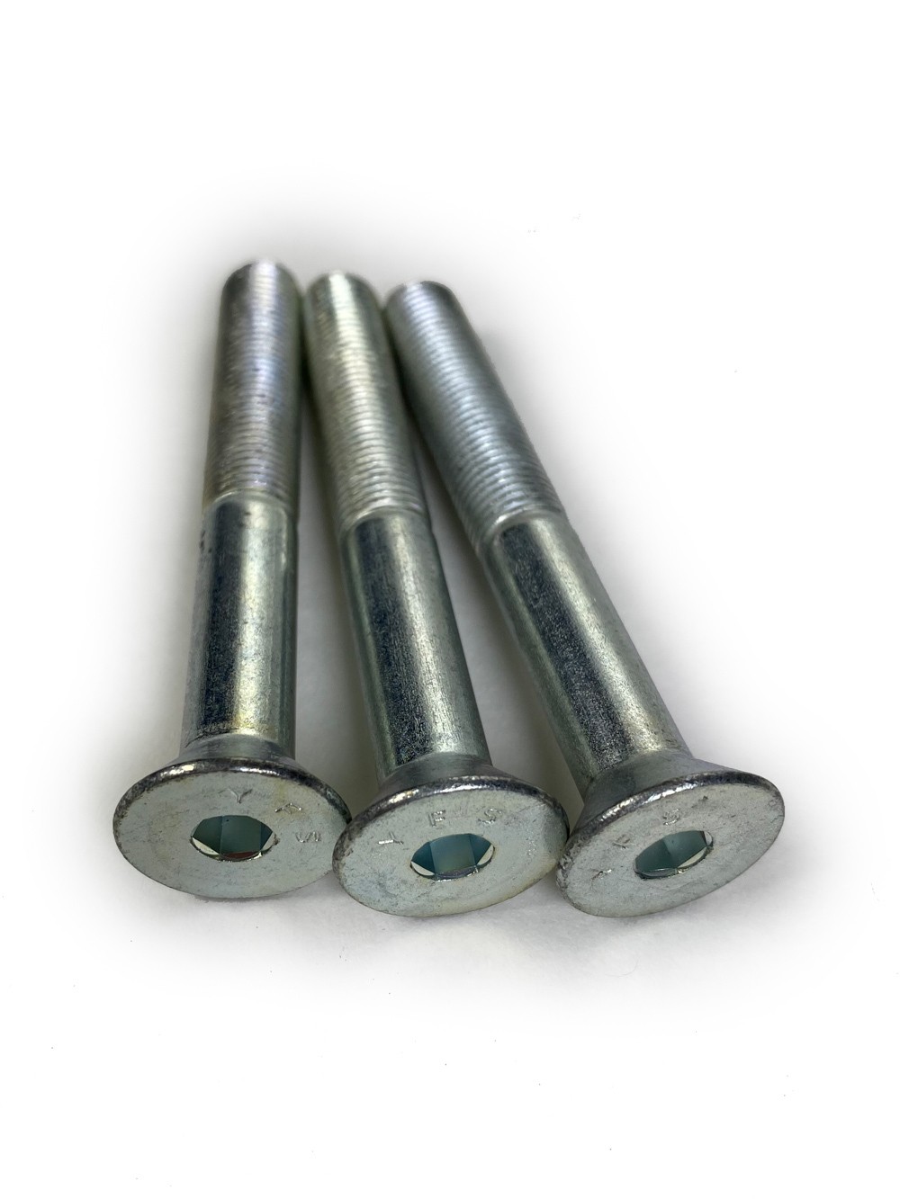 Jones SK-2109-N, Set of 3 Zinc Steel Flat Head Bolts 3/8-24X3 -3Pk ...