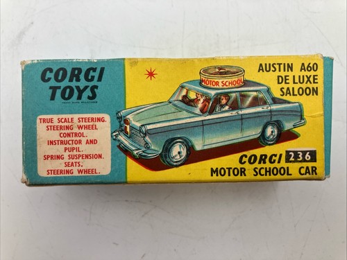 Vintage Corgi Toys 236 Austin A60 De Luxe Saloon Original Boxed | eBay