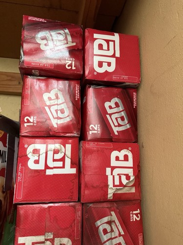 TAB COLA SODA 12 PACK UNOPENED BRAND-NEW 12 CANS EXPIRATION DATES Vary ...