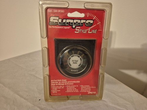 Sunpro Air Fuel Ratio Gauge CP8210 1JG0 Black | eBay