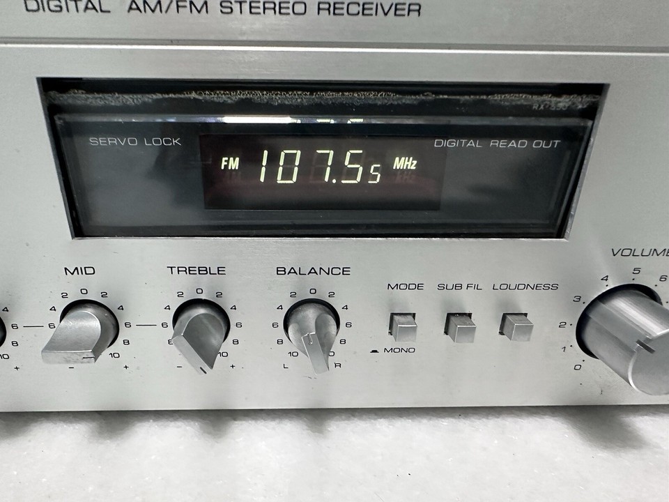 Rotel RX-550 Stereo Receiver - Phono Input & AM/FM Tuner | eBay