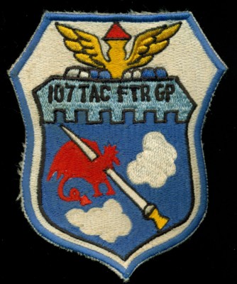 USAF 107th Tactical Fighter Group Patch N-8 | eBay