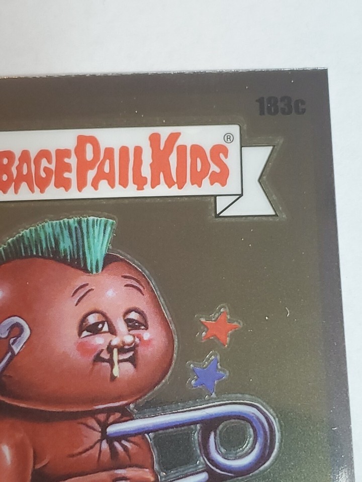 2022 TOPPS CHROME GARBAGE PAIL KIDS SERIES 5 C NAME VARIANT 183C ...