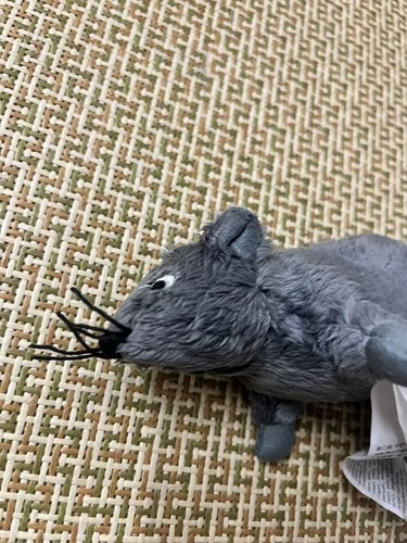 IKEA GOSIG MUS Rat Plush Mouse 5" 14cm Stuffed NEW Dark Gray | eBay