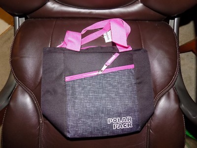 Polar Pack Pink/Black Lunch Tote NEW | eBay