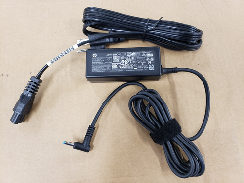 Genuine HP 45w Blue Tip Laptop Charger L25296-002 741727-001 TPN-CA14 ...