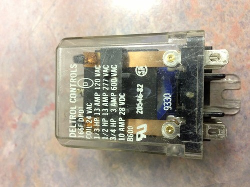 166FDPDT Deltrol Controls Relay 24VAC | eBay
