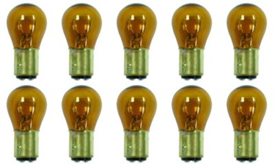 CEC Industries #1157A (Amber) Bulbs, 12.8/14 V, 26.88/8.26 W, BAY15d ...
