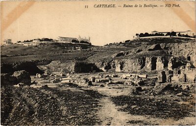 CPA AK Carthage Ruines de la Basilique TUNISIA (1405022) | eBay