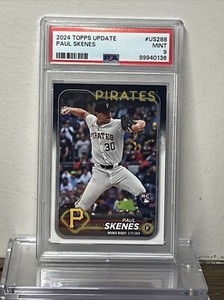Paul Skenes 2024 Topps Update #US288 Rookie Debut Price Guide - Sports ...