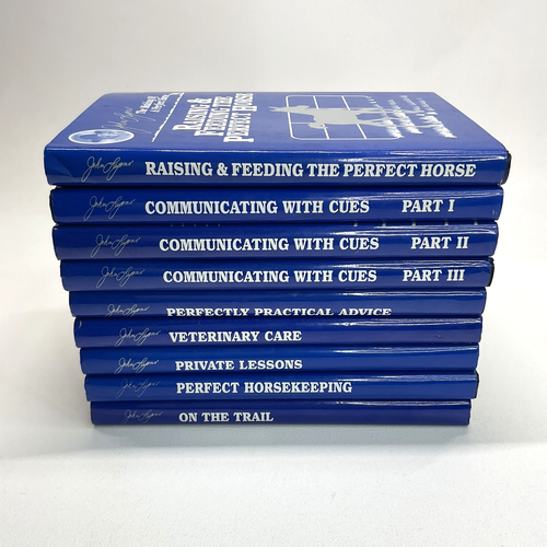 Lot of 9 John Lyons’ The Making Of A Perfect Horse Training Books Set ...